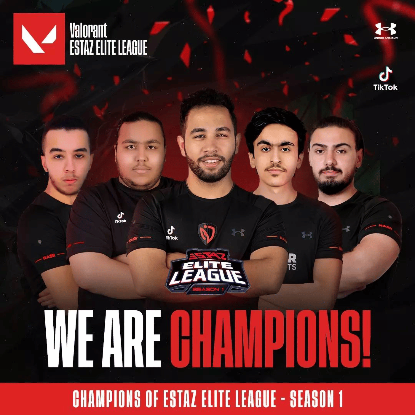 Officially Champions of ESTAZ Valorant Elite League - Nasr Esports