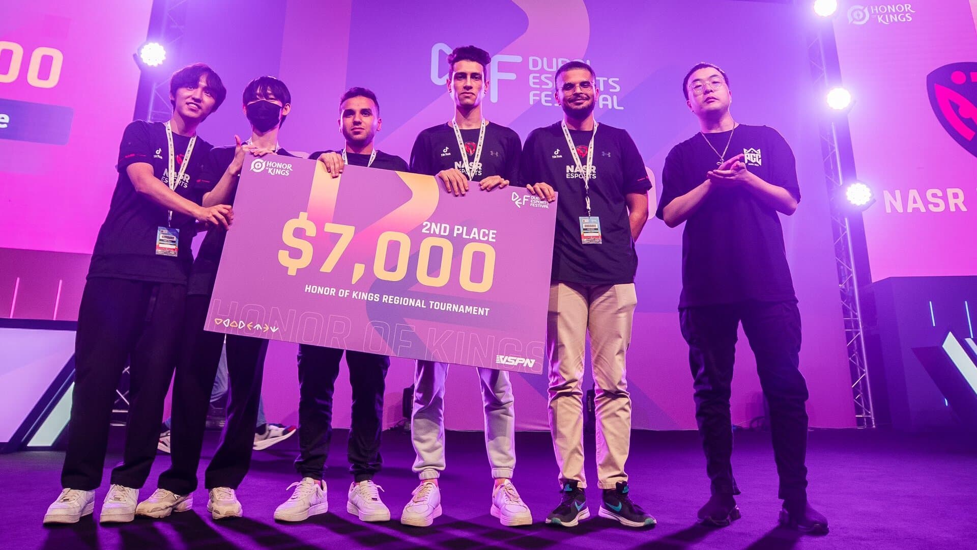 NASR HoK Team Wins 2nd Place at Dubai Esports Festival, 2022 - Nasr Esports